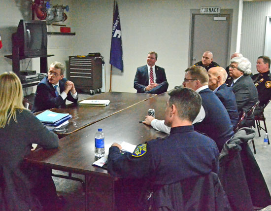 DeWine meets with local law enforcement « The VW independent