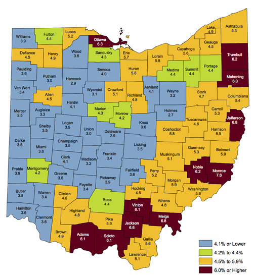 Unemployment falls across state in April « The VW independent